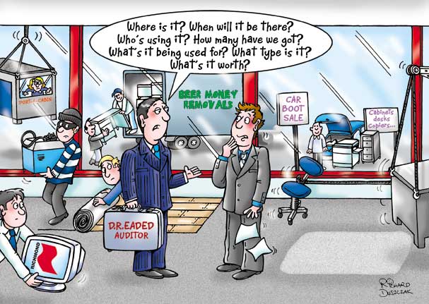 The Dreaded Auditor - cartoon - The CartoonStudio - for all your ...